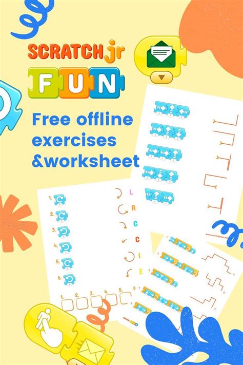 Free Offline Coding Exercises And Worksheets For Scratchjr