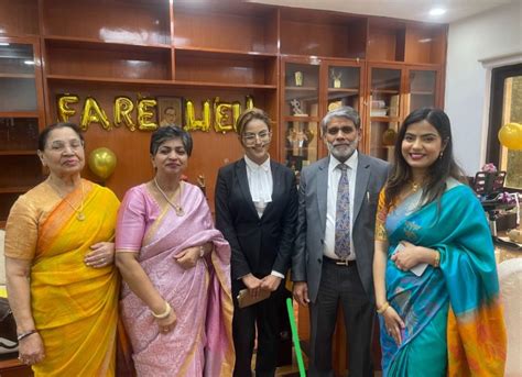 Drishti Chauhan On Linkedin Congratulations To Justice Kait For