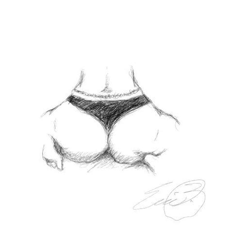 Bottom Erotic Art