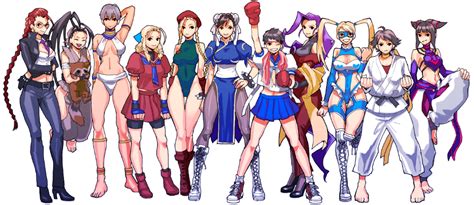 All Street Fighter Girl Characters All Street Fighter Girl Characters