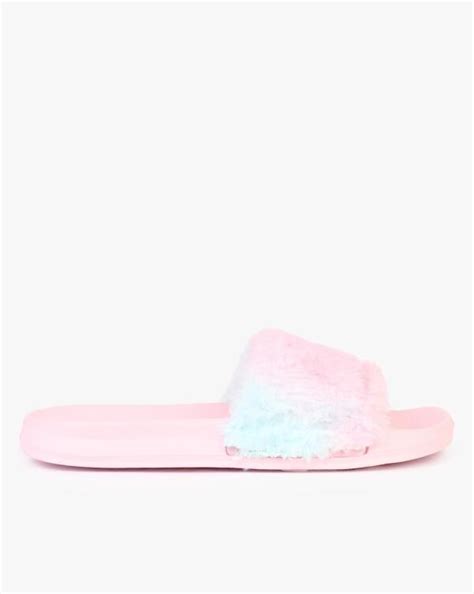 Faux Fur Slides Jiomart
