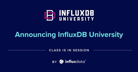 influxdata launches influxdb university influxdata