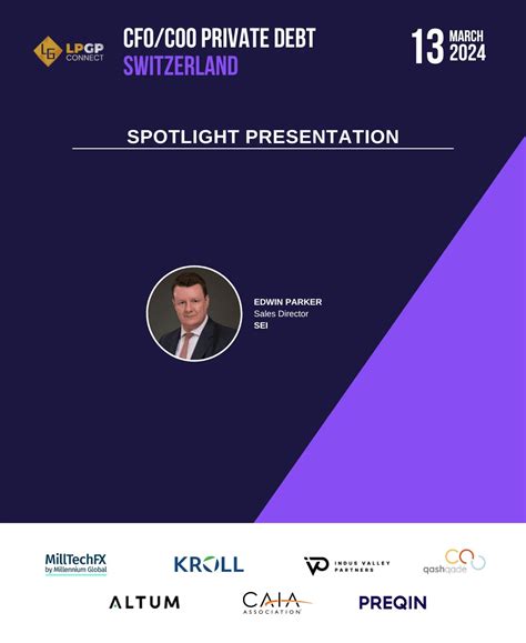 Lpgp Connect On Linkedin Lpgpconnect Privatedebt Switzerlandevent Spotlightpresentation…