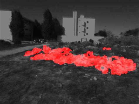 Examples Of Esalod Obstacle Detection Results Red Overlay On Input Download Scientific Diagram