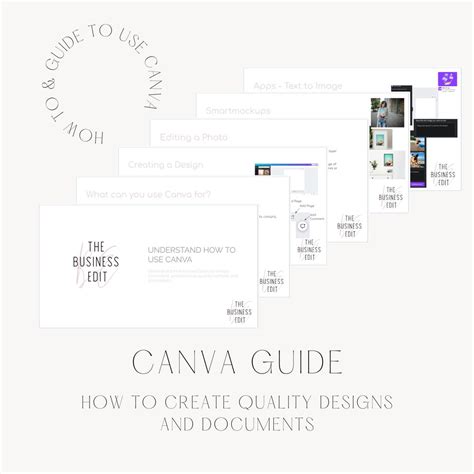 Canva Guide How To Create Quality Designs And Documents Digital Pdf