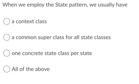Solved Which Of The Following Is A Class Adapter Any Class
