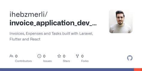 Github Ihebzmerliinvoiceapplicationdevperso Invoices Expenses