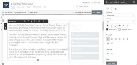引导式演练：为组织创建培训网站 sharepoint in microsoft 365 microsoft learn