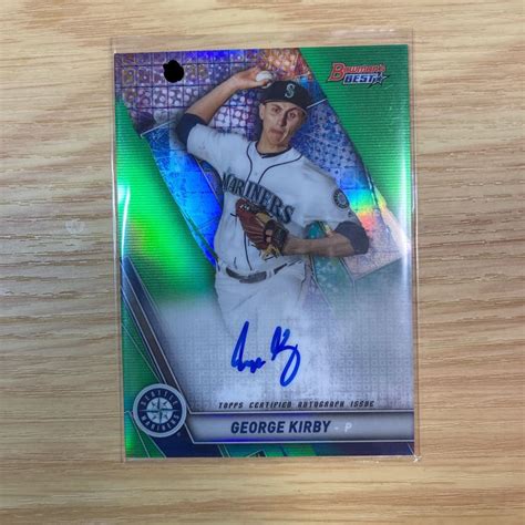 Yahooオークション 2019 Bowmans Best George Kirby Green Refract