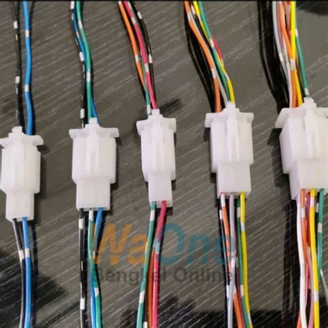 Soket Sambungan Kabel 2 Pin 3 Pin 4 Pin 6 Pin Lazada Indonesia