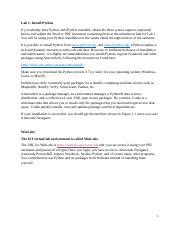 Lab 1 Install Python 2 1 Docx Lab 1 Install Python If You Already Have Python And IPython