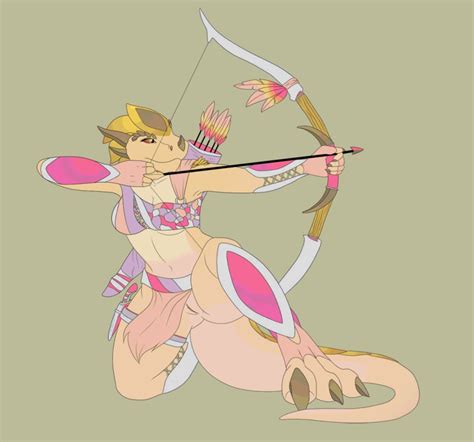 Rule 34 Animated Anthro Bow And Arrow Cleavage Dinosaur Female