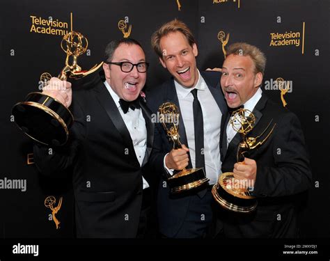 Exclusive Joe Celli From Left David Korinsand Jason Howard Winners