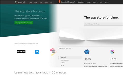 Snapcraft Io Reloaded Check Out The New Look And Feel Snapcraft