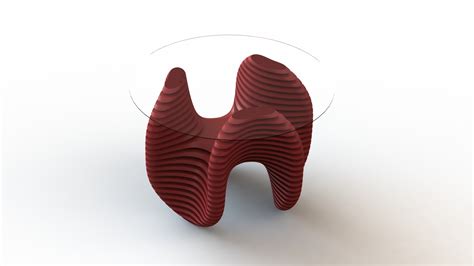 Stl File Parametric Table Recepation 🎨 ・3d Printable Model To Download