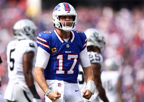 How Josh Allen Rediscovered Overdrive In Win Against Raiders The Athletic