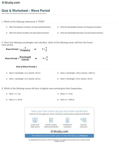 Wavelength Frequency And Energy Worksheet Answer Key — Db