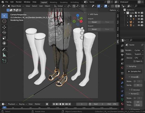 Displayed Fine With Xnalara But Errors With Blender Why Materials