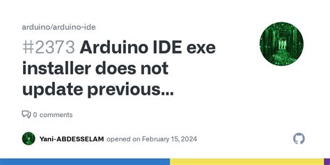 Arduino Ide Exe Installer Does Not Update Previous Versions Installed
