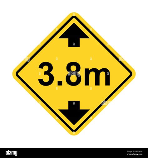 Vehicle Height Warning Stock Vector Images Alamy