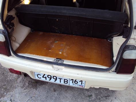 полка в багажник — LADA 11113 Ока, 0,8 л., 2003 года | автозвук | DRIVE2
