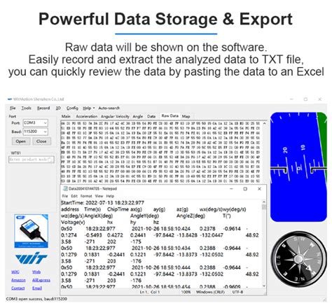Superior Stbility 6 Axis Accelerometer Vibration Sensor Gyroscope Wt61 Inclinometer Sensor