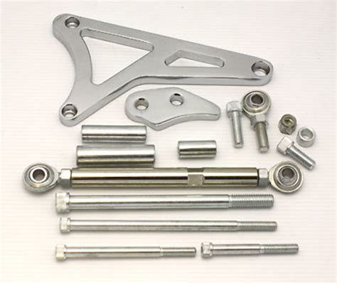 Ford 351w Windsor 351 W Chrome Aluminum Alternator Bracket Pirate Mfg