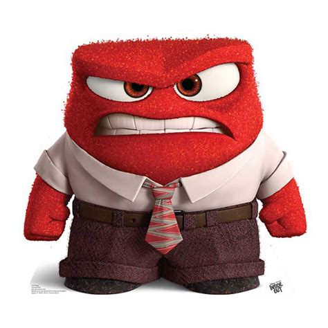 Anger Inside Out Cardboard Cutout Standup Standee
