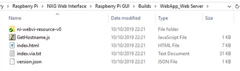 Make Ing With Labview And Raspberry Pi Part 4 User Interfaces With Labview Nxg Webvis