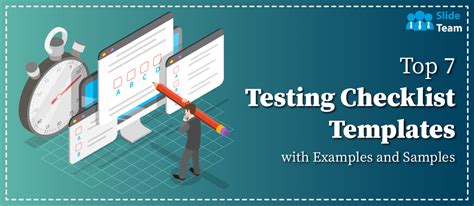 Top 7 Testing Checklist Templates With Examples And Samples