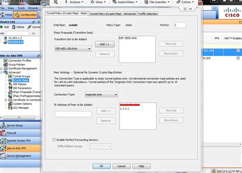 asa dual isps for ipsec tunnels with dead peer detection configuration