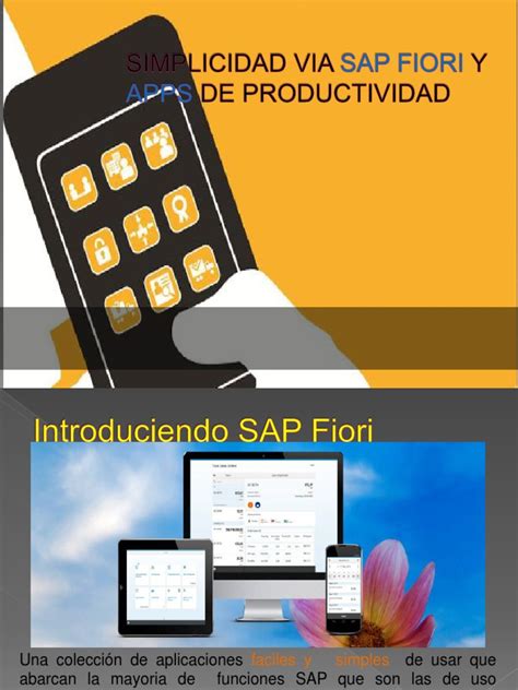 Sap Fiori Scribd Pdf Aplicación Movil Sap Se