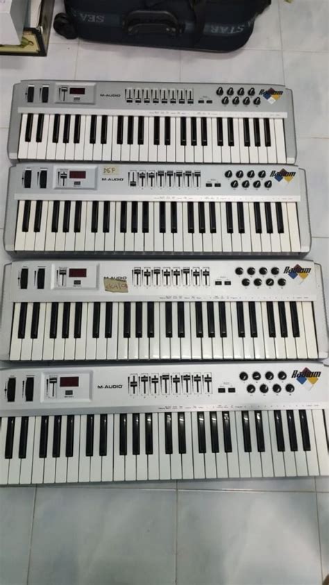 M Audio Radium 49 Midi Keyboard Hobbies And Toys Music And Media Musical Instruments On Carousell