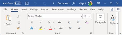 how to reduce ribbon size in word microsoft word 365