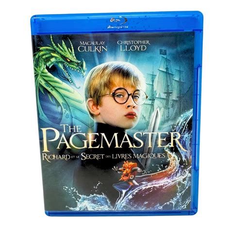 The Pagemaster Blu Ray Macaulay Culkin Fantasy Good Condition £26