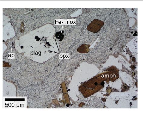 Figure 2 From Experimental Constraints On Dacite Magma Storage Beneath Volcán Quizapu Chile