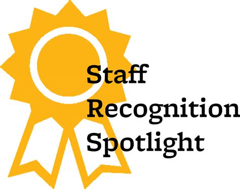 Download Staff Recognition Spotlight - Recognition Clipart - Png Download (#23697) - PinClipart