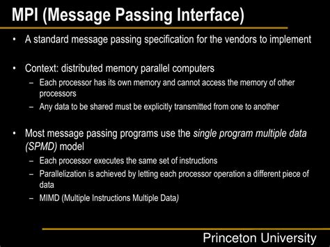 Ppt Message Passing Interface Powerpoint Presentation Free Download
