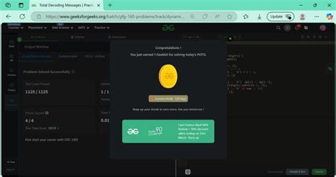 Gfg160 Gfg160 Geekstreak2024 Gfg Geeksforgeeks Codinglife