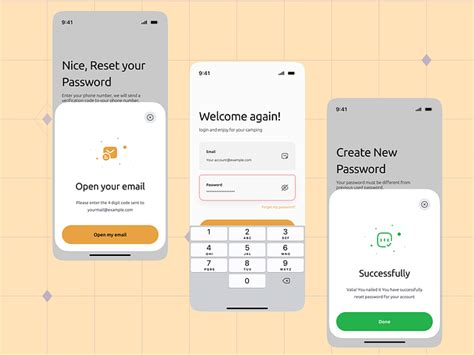 Reset Password Designs Themes Templates And Downloadable Graphic Elements On Dribbble