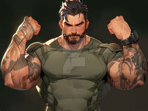[open ] Adoptable Daddy Bodybuilder Muscle 31 By Adopt Me Traveler On