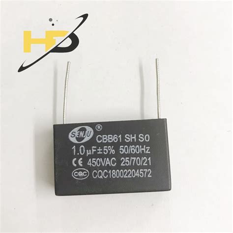 Electronic Components Fan Capacitor 1uf 450vac Pcb Soldering Pin Cbb61 Shopee Philippines