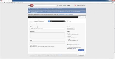 Upload FLV Videos To YouTube