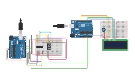 Circuit Design Cronômetro 10 Segundos Tinkercad