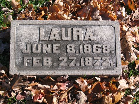 Laura Steinkamp 1868 1872 Find A Grave Gedenkstätte