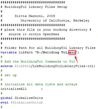 静水流深 OpenSees BuildingTcl的下载和安装