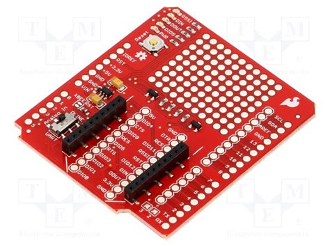 Wrl 12847 Sparkfun Electronics Module Robotics Adapter Pin Stripsxbee 33vdc Arduino Sf