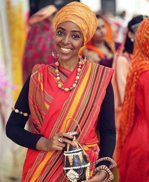Djibouti Traditional Dress Somalia Culture Clothing Harari Culture