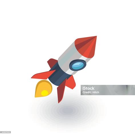 시작 로켓 발사 등각 투영 평면 아이콘입니다 3 차원 벡터 아이콘에 대한 스톡 벡터 아트 및 기타 이미지 아이콘 로켓 등측투영법 Istock