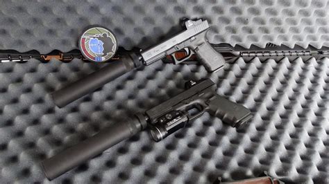 Glock 17 With Silencer